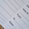 Geological Sample Ticket Book - Triple Counterfoil