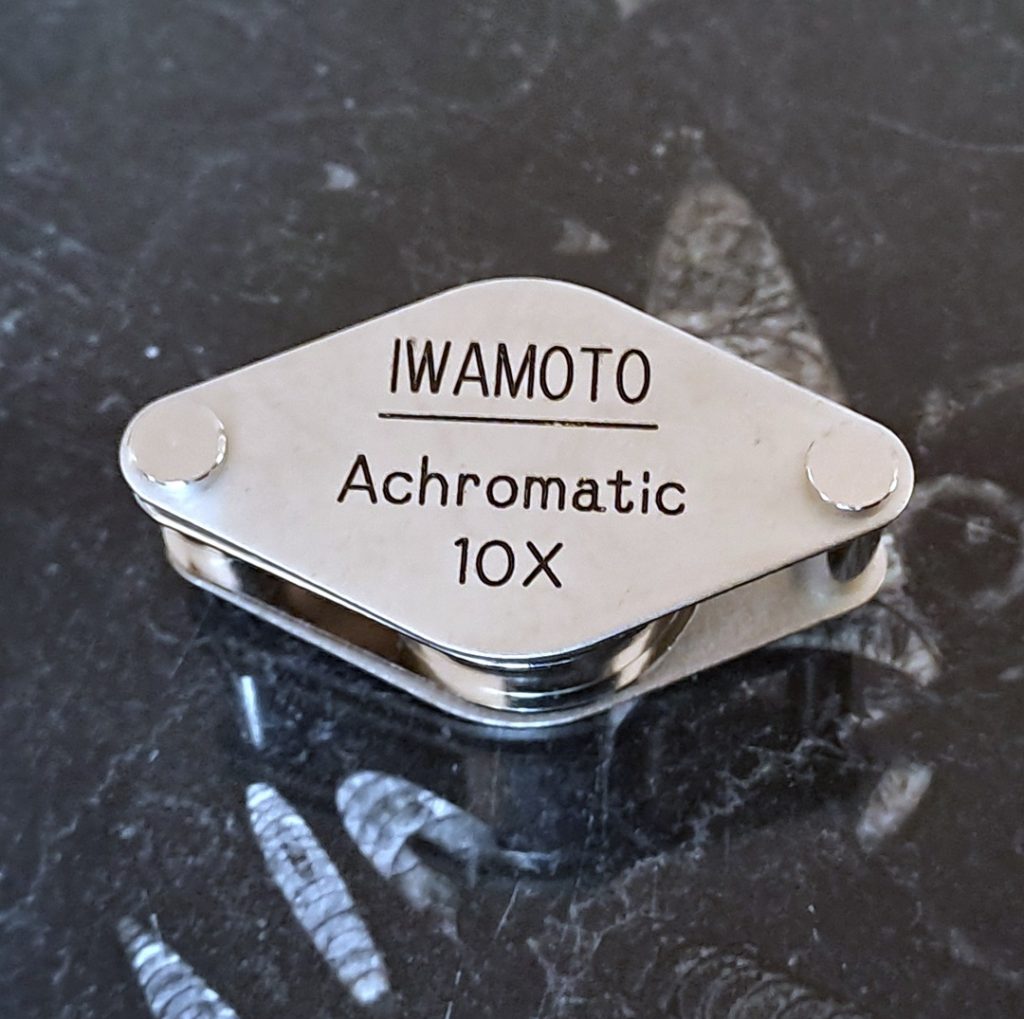 Iwamoto Hand Lens x10 - Axial Exploration and Drilling Supplies Ltd